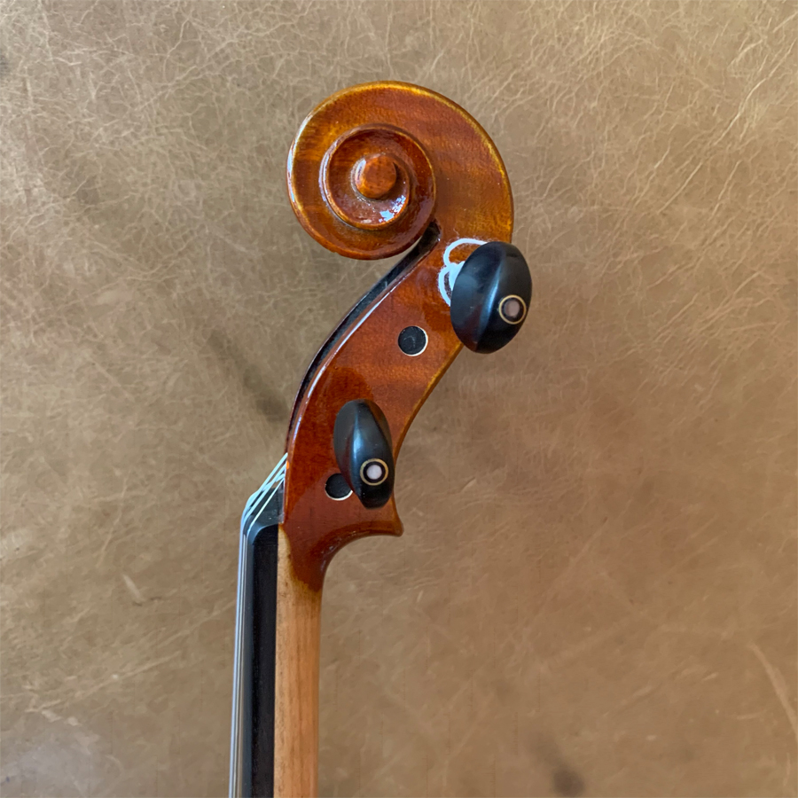 VN-V3 -VIVACE – 5 SCROLL | Michalis Pantelides Violin Shop
