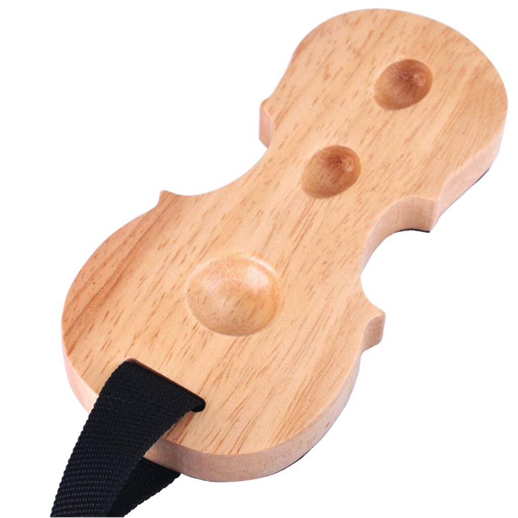 Cello Endpin holder with floor protector, violin-shape | Michalis ...