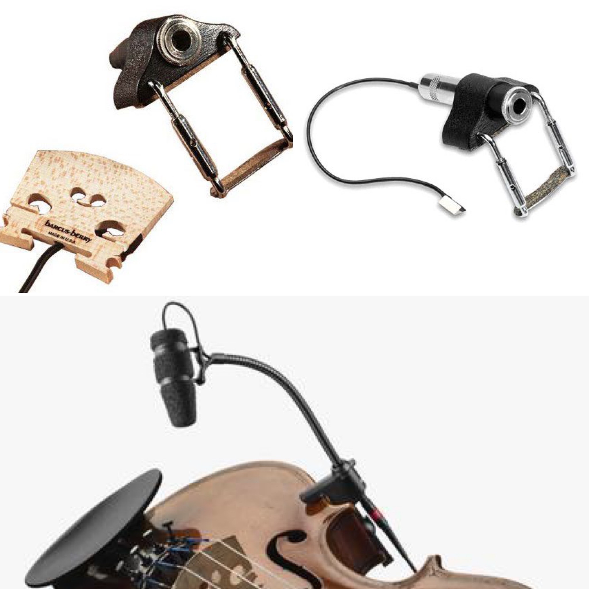 Violin Microphones & Pick-ups | Michalis Pantelides Violin Shop